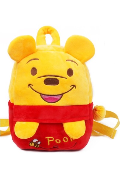 Xkids Çocuklar Için Pooh Peluş Sırt Çantası (Yurt Dışından)