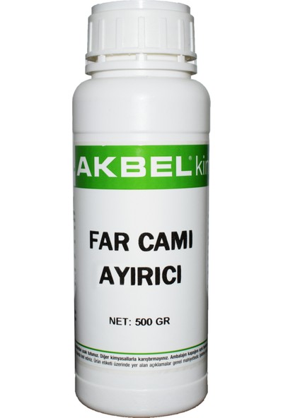 Akbel Far Camı Ayırıcı 500 ml