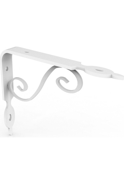 Ersa Ferforje Raf Altı Orta Beyaz Ersa Ferforje Raf Altı Orta Beyaz