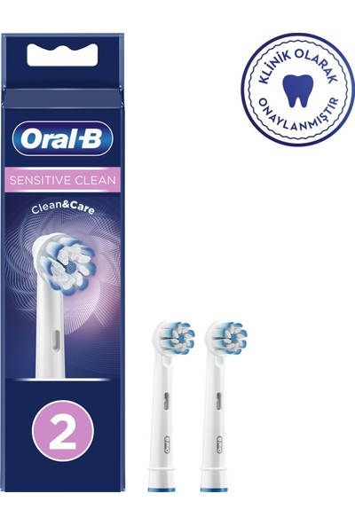 Oral-B Oral-B  Şarjlı Diş Fırçası Yedek Başlığı Sensitive 2'li