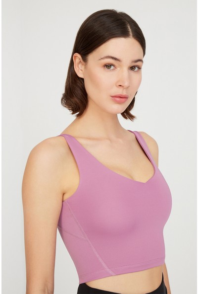 Los Ojos Lavanta V Yaka Hafif Destekli Kaplı Spor Sütyeni Vneck Los Ojos Lavanta V Yaka Hafif Destekli Kaplı Spor Sütyeni Vneck