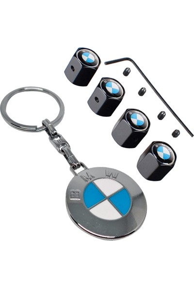 Gardenauto Bmw Alyanlı Sibop Kapağı ve Mineli Anahtarlık Gardenauto Bmw Alyanlı Sibop Kapağı ve Mineli Anahtarlık