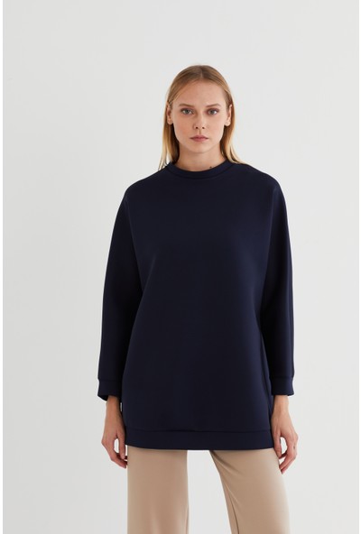 Terzi Dükkanı Scuba Puf Sweat Lacivert Terzi Dükkanı Scuba Puf Sweat Lacivert