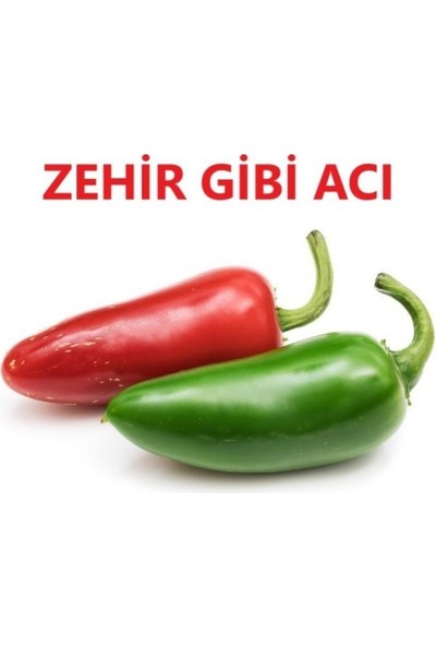 Mutbirlik Meksika Acı Salsa Biber Fidesi-5 Adet Mutbirlik Meksika Acı Salsa Biber Fidesi-5 Adet