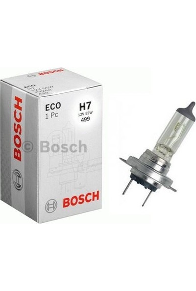 Bosch 12 Volt 55W H7 Bosch Ampul 1987302804 Bosch 12 Volt 55W H7 Bosch Ampul 1987302804