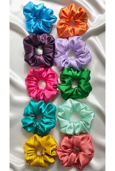 Donna Liberta 10'lu Kadın Saten Saç Lastik Toka Seti TOKA007