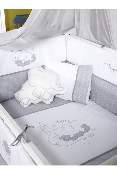 Meltem Smart Carino Nakışlı Bebek Uyku Seti - 80x140 cm