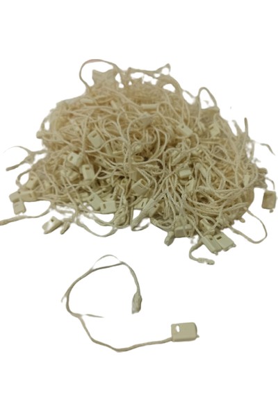 Netsan Etiket Krem Rengi Kilitli Etiket Ip 50 Adet