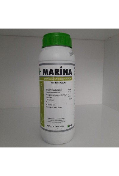 Marina Organik Sıvı Deniz Yosunu-1 Litre