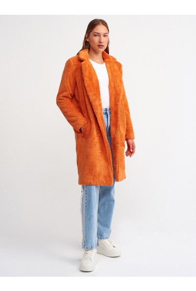 Dilvin 6760 Peluş Kaban-Oranj Dilvin 6760 Peluş Kaban-Oranj