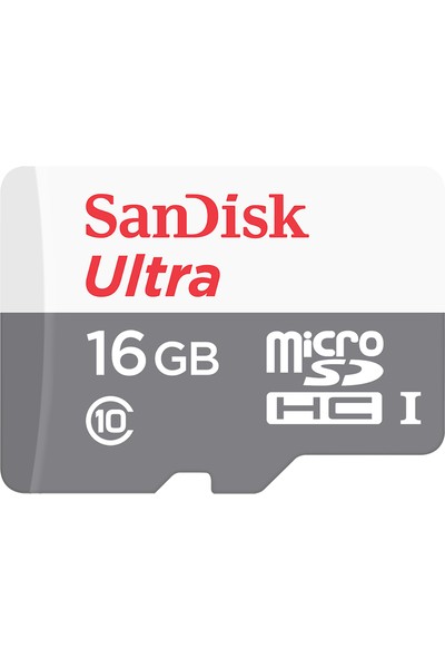 Sandisk Ultra 16 GB 80 Mb/s Micro Sd Hafıza Kartı Sandisk Ultra 16 GB 80 Mb/s Micro Sd Hafıza Kartı