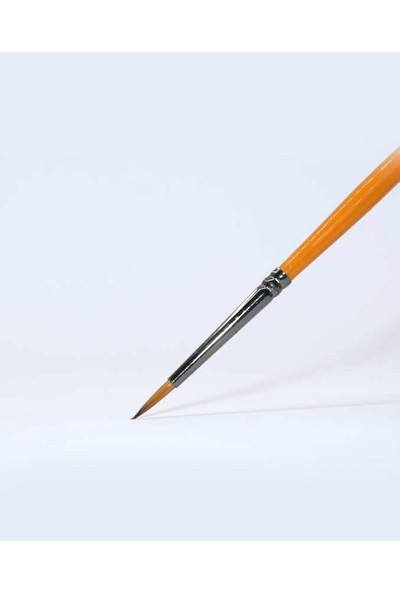 Genova 123 Seri Yuvarlak Sivri Uç Sentetik Kıl Fırça No.5 Genova 123 Seri Yuvarlak Sivri Uç Sentetik Kıl Fırça No.5