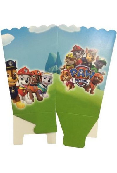 Dipak Paw Patrol Popcorn Kutusu 8 Adet 8×11 cm Dipak Paw Patrol Popcorn Kutusu 8 Adet 8×11 cm