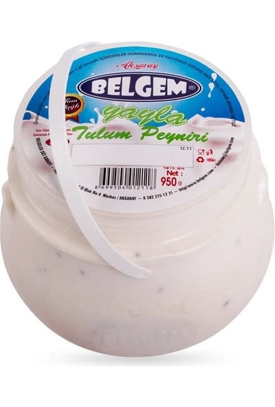 Belgem BELGEM Tulum Peynir Katkısız Koruyucusuz %100 Doğal 950 gr Tam Yağlı Çörek Otlu