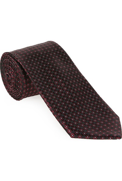 Melnace Handcrafts Logomanya Siyah-Bordo Şık Kravat Melnace Handcrafts Logomanya Siyah-Bordo Şık Kravat