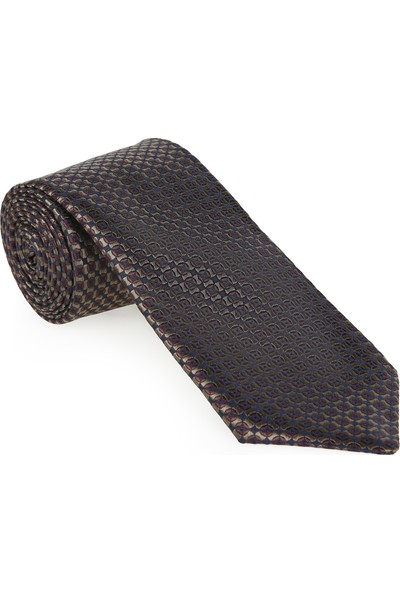 Melnace Handcrafts Logomanya Yeşil-Kahve Şık Kravat Melnace Handcrafts Logomanya Yeşil-Kahve Şık Kravat