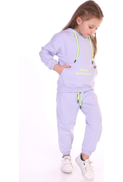 Toontoy Kids Toontoy Kız Çocuk Mount Washington Baskılı Eşofman Takım