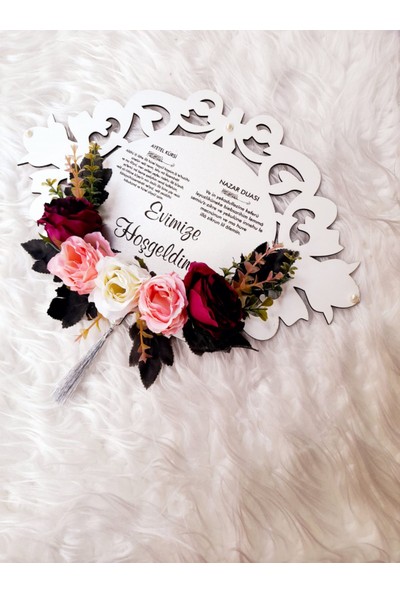 Ahşap Kapı Süsü Evimize Hoşgeldiniz Ahşap Kapı Süsü Evimize Hoşgeldiniz