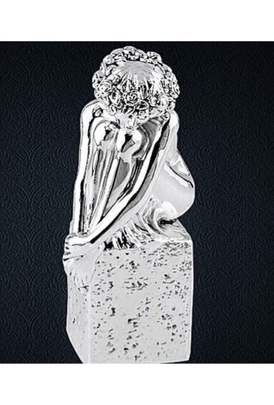 Yellowbox 925 Ayar Orijinal Gümüş Başak Burcu Figür