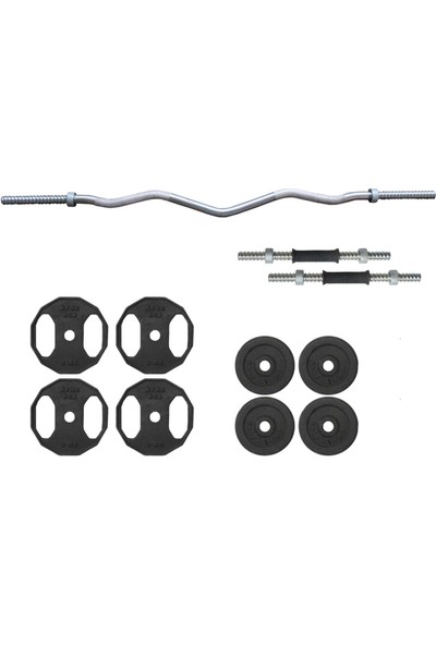 ACD Spor 40 kg Demir Döküm Z Bar Set