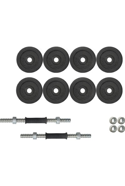 ACD Spor 20 kg Ağırlık Dambıl Döküm Set