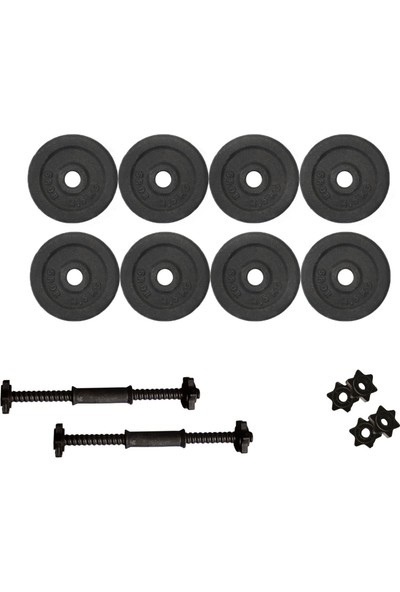 ACD Spor 20 kg Ağırlık Dambıl Döküm Set
