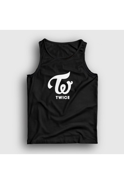 Presmono Siyah Logo V2 K-Pop Twice Atlet