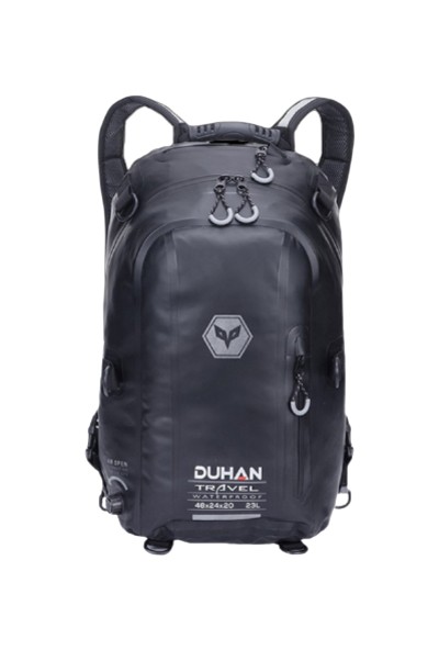 Duhan Motosiklet Çantası Siyah Su Geçirmez