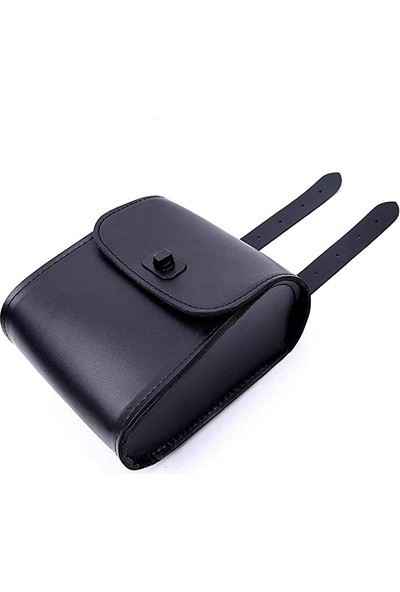 Charge Pu Deri Evrensel Motosiklet Bisiklet Ön Gidon Çanta