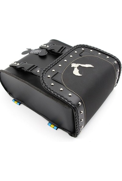 Charge Motosiklet Sele Çantası Pu Deri