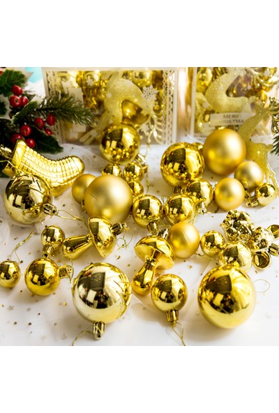 Springday Puni 30 Adet Noel Süslemeleri Sarı Renkli (Yurt Dışından) (Yurt Dışından) Springday Puni 30 Adet Noel Süslemeleri Sarı Renkli (Yurt Dışından) (Yurt Dışından)