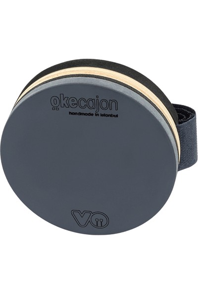 Okecajon V. Öktem Signature Practice Pads, 4 Inç Kauçuk Diz Pad, Davul Çalışma Pedi