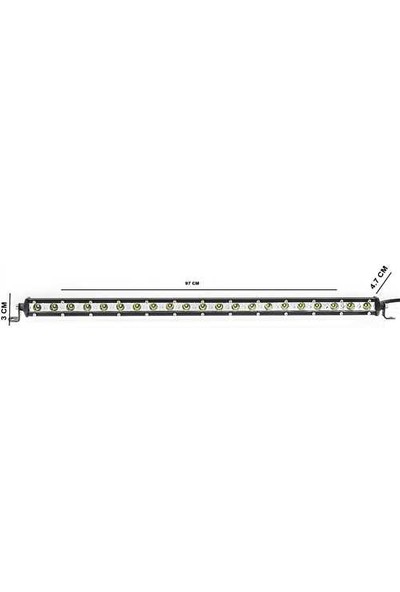 Oscar LED Bar Tek Sıra Fonksiyonlu 97 cm Beyaz 54 W