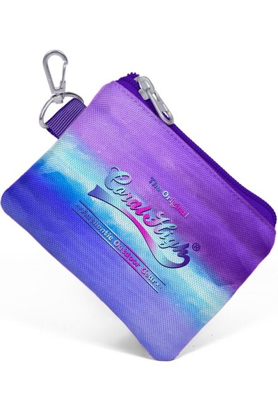 Coral High Mor Mavi Degradeli Bozuk Para Çantası 21771