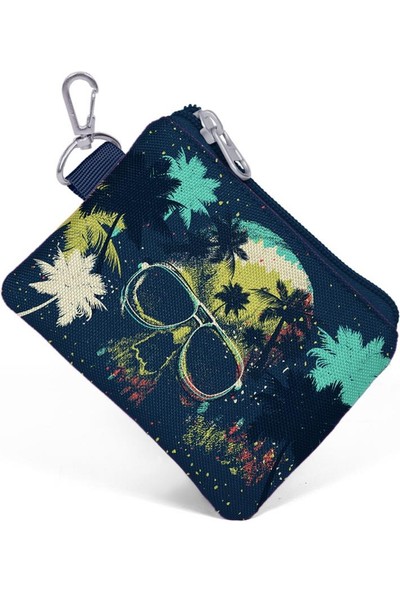 Coral High Lacivert Kuru Kafalı Bozuk Para Çantası 21773