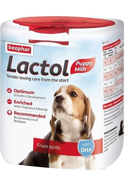 Beaphar Lactol Yavru Köpek Süt Tozu 500 gr Beaphar Lactol Yavru Köpek Süt Tozu 500 gr