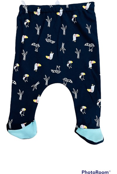 Dolce Destino Papağan Desenli Hastane Çıkışı 5 Li Set