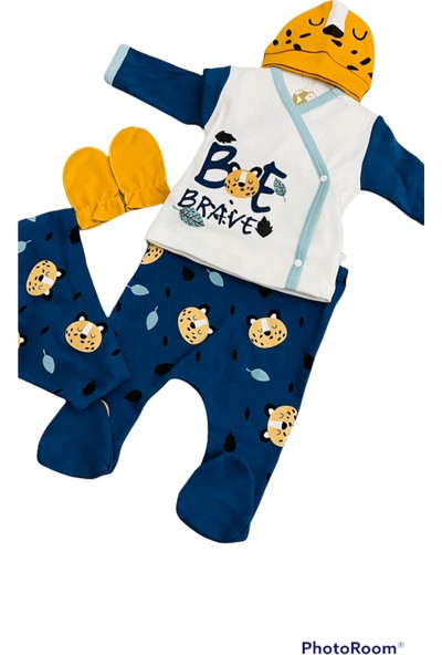 Dream Efor Baby Ayı Baskılı Erkek Bebek Hastane Çıkışı 5li Hastane Çıkışı Dream Efor Baby Ayı Baskılı Erkek Bebek Hastane Çıkışı 5li Hastane Çıkışı