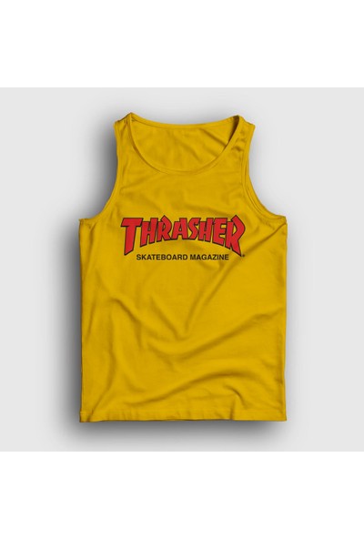 Presmono Sarı Logo V3 Thrasher Atlet
