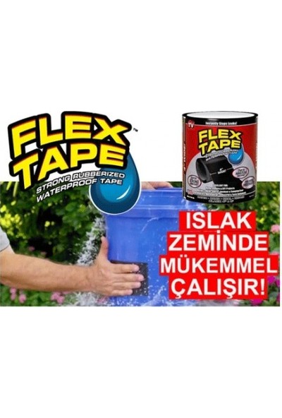 Flex Tape Flexx Tape - Suya Dayanıklı Tamir Bandı Flex Tape Flexx Tape - Suya Dayanıklı Tamir Bandı
