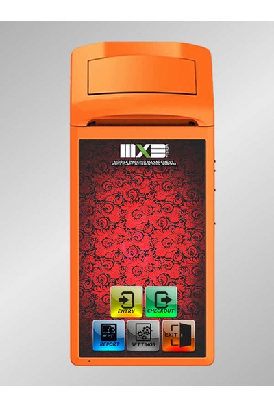 Mxb Vision Plaka Tanıma Sistemli Android Otopark Vale El Terminal