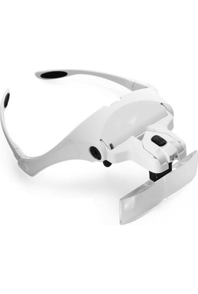 Dailytech LED Işık Gözlük Büyüteç Kuyumcu Tamir Okuma