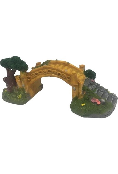 Oripet Akvaryum Dekoru Köprü 20 x 10 cm