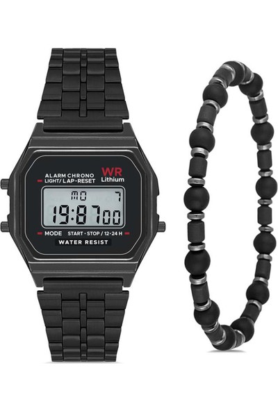 Royal Club De Polo Barcelona Unisex Kol Saati ve Bileklik Seti