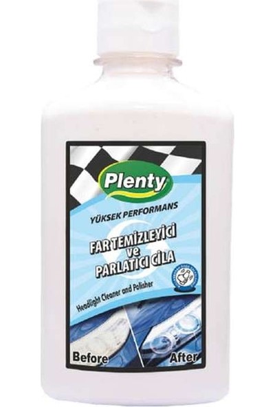 Plenty Far Temizleyici ve Parlatıcı Cila 250 ml Plenty Far Temizleyici ve Parlatıcı Cila 250 ml