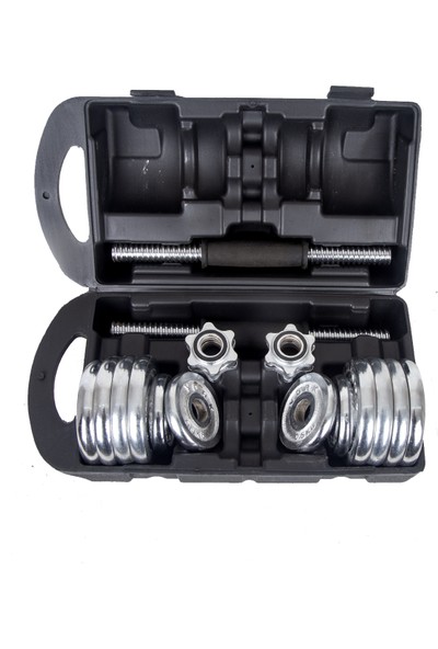 Hepitop Döküm Plaka Dambıl Seti Çantalı Dumbbell Set 15 kg Hepitop Döküm Plaka Dambıl Seti Çantalı Dumbbell Set 15 kg