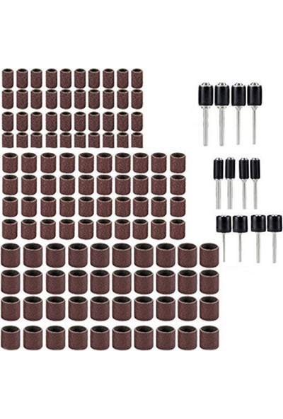 Gahome 132 Adet Davul Zımpara Kiti Aşındırıcı Kol Kiti ile Gahome 132 Adet Davul Zımpara Kiti Aşındırıcı Kol Kiti ile