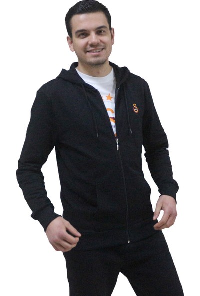 Galatasaray Armalı Siyah Ceket