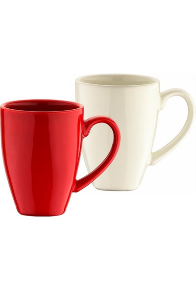 Kütahya Porselen Prisma 2'li Mug Bardak Seti