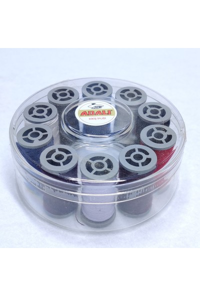 Adalı Dikiş Makara Ipi Ipliği 10 Adetli Set 1DKSS16 Adalı Dikiş Makara Ipi Ipliği 10 Adetli Set 1DKSS16